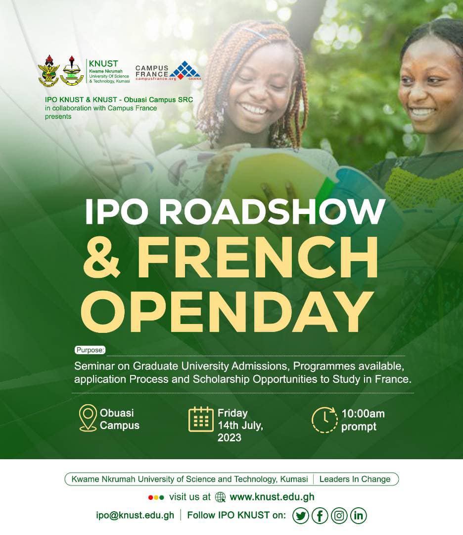 IPO Roadshow & French Openday | International Programmes Office